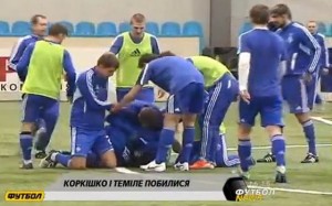 BIG FIGHT FROM A NIGERIAN DURING TRAINING IN UKRAINE! - AfricaSoccer.com