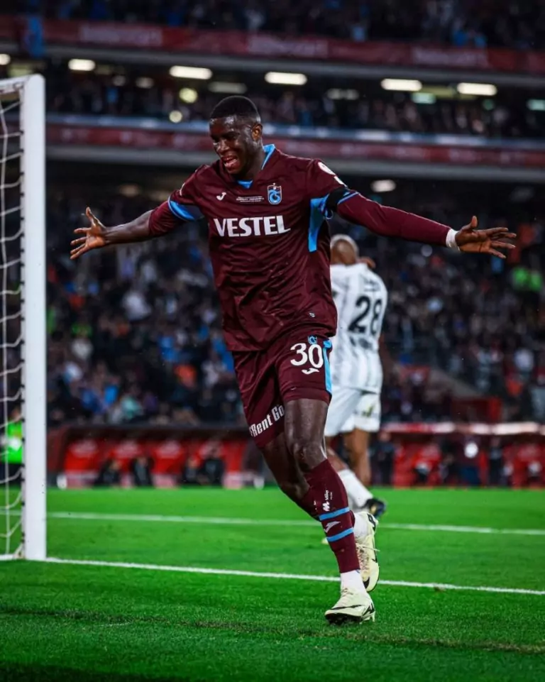 Turkish Cup final: Paul Onuachu shines with early goal for Trabzonspor ...
