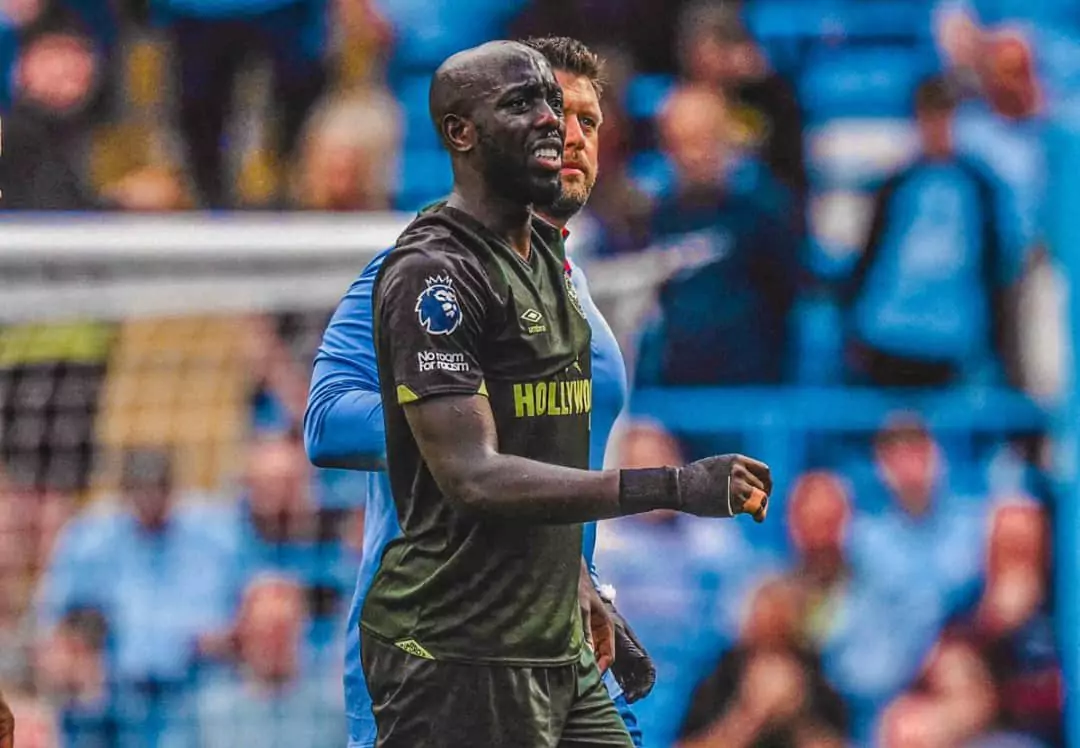 Brentford’s Yoane Wissa sidelined for several months with ankle injury ...