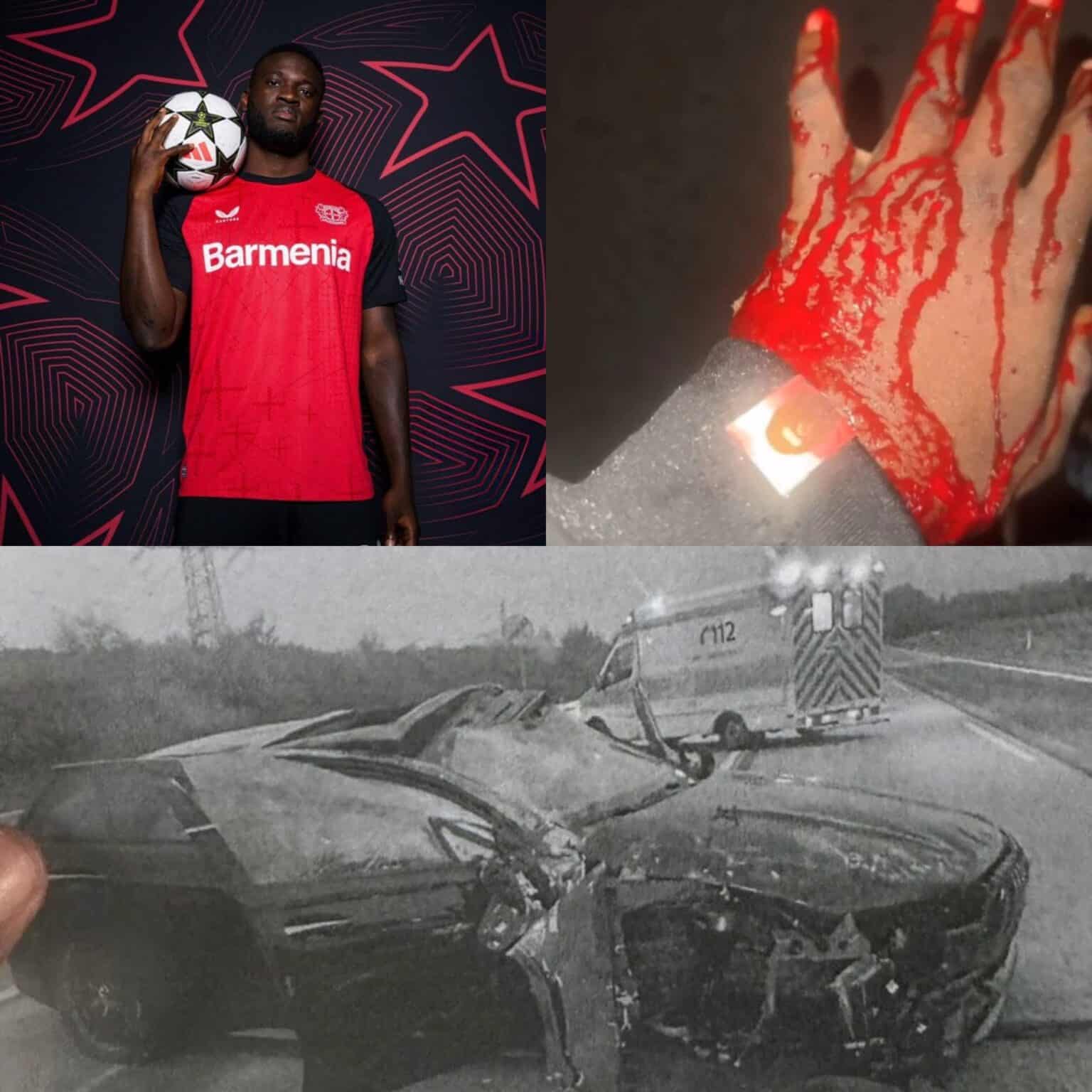 Leverkusen and Nigeria star Victor Boniface survives serious car crash