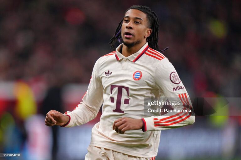 French-Nigerian Michael Olise shines as Bayern Munich celebrate title ...