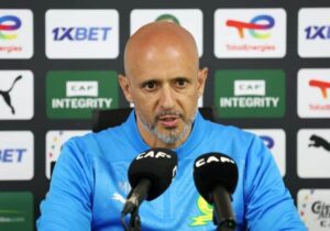 Mamelodi Sundowns stands firmly behind head coach Miguel Cardoso