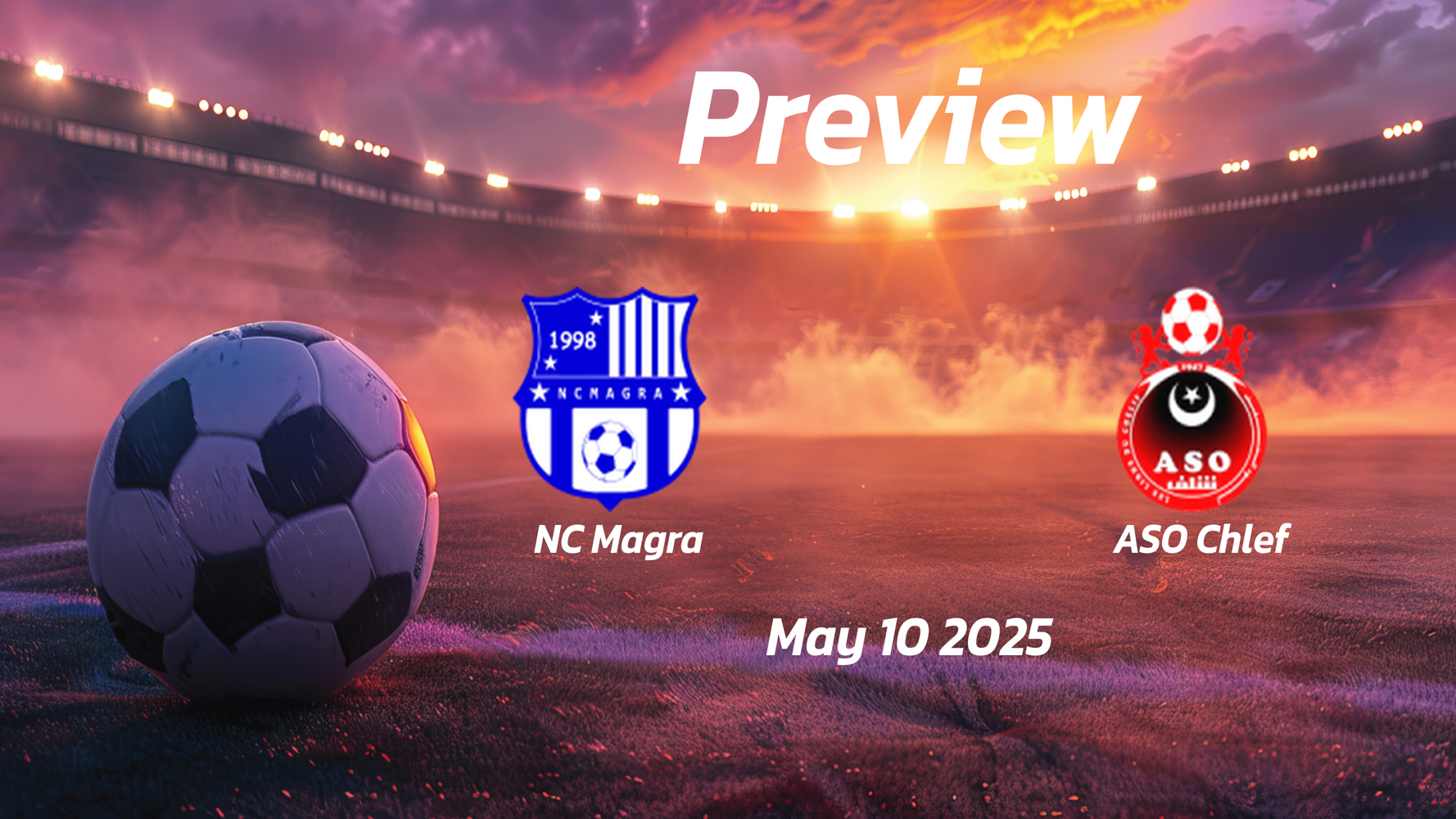 NC Magra vs ASO Chlef: Preview – Team News, Line-ups, Prediction and ...