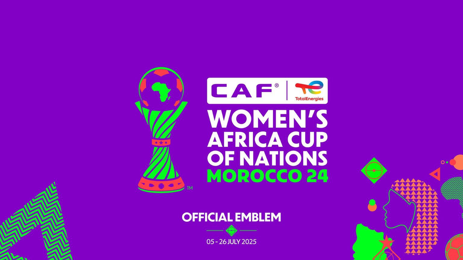 CAF unveils official poster and emblem for CAF Women’s Africa Cup of ...