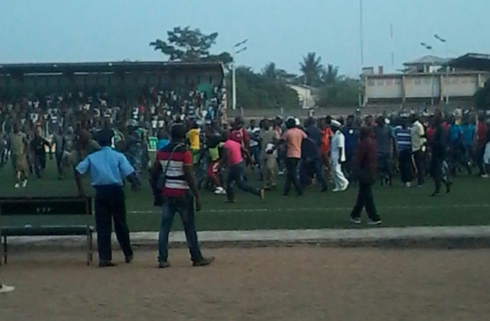 Togo: General Brawl in Military Championship Final Leaves Players ...