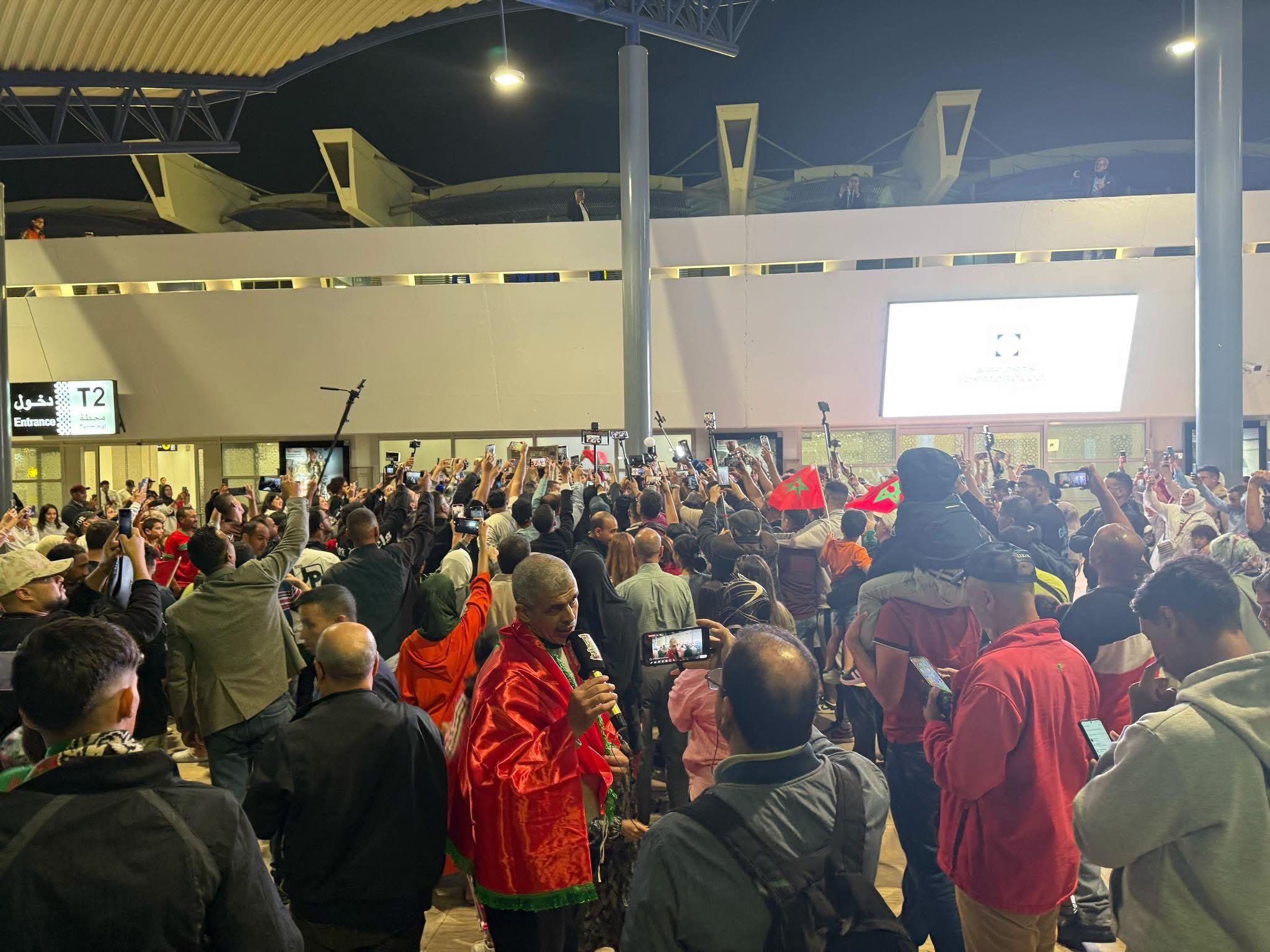 Morocco U20 team receives ‘heroes welcome’ in Casablanca after winning ...