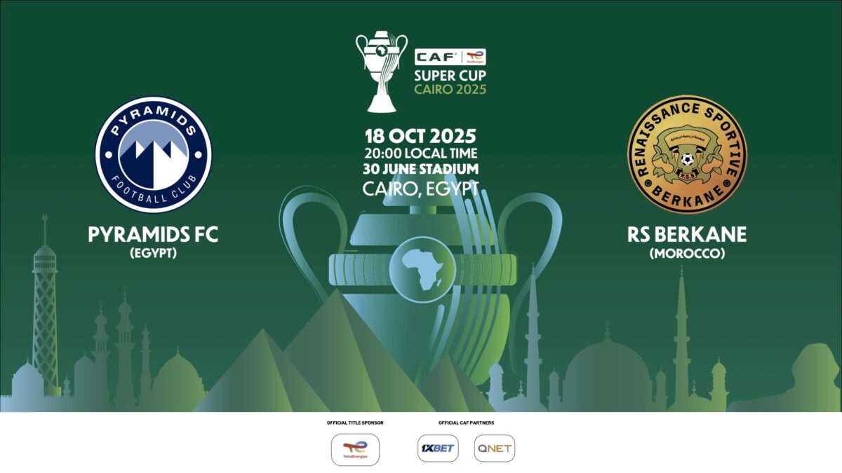 CAF confirms Cairo as host city for 2025 Super Cup showdown between ...