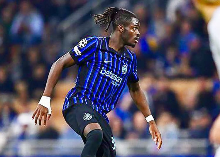 Inter Milan rule out German-Cameroonian defender Yann Aurel Bisseck ...