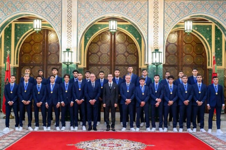 Crown Prince Moulay Hassan honors Morocco’s U-20 team after historic ...