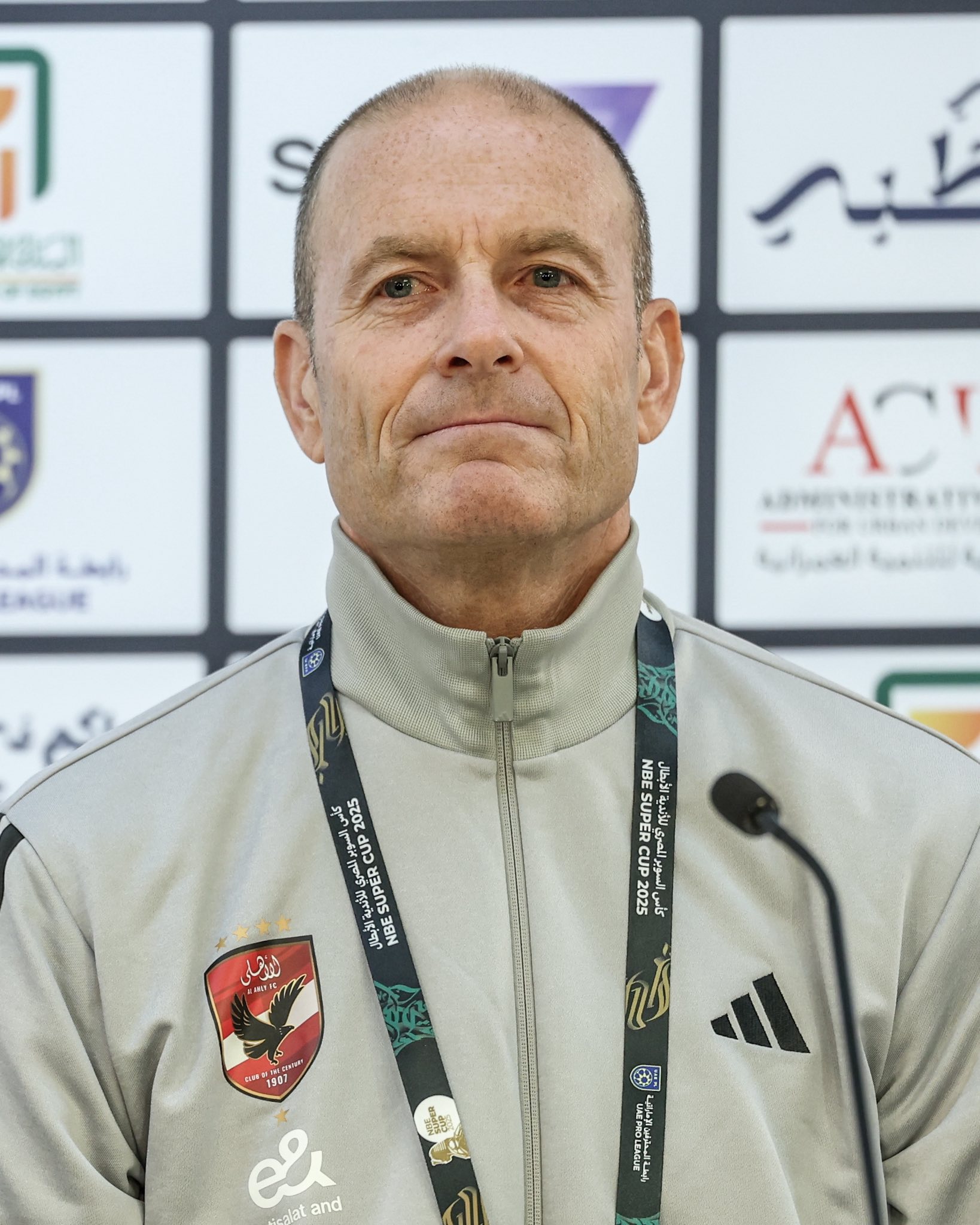 Al Ahly coach Jess Thorup and captain Mohamed El Shenawy ready for ...