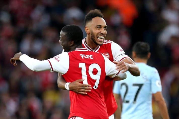 Europa League/Arsenal: How did Aubameyang celebrate Nicolas Pépé’s ...