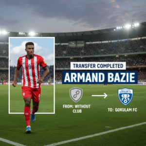 Armand Bazie: Former Real Kashmir Midfielder Completes Free Transfer to ...