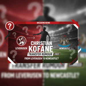 Newcastle eye €40m Leverkusen striker Christian Kofane in Bundesliga raid