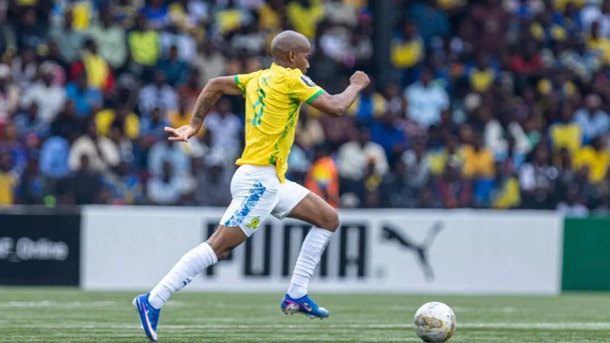 Mamelodi Sundowns midfielder Jayden Adams admits pressure ahead of CAF ...
