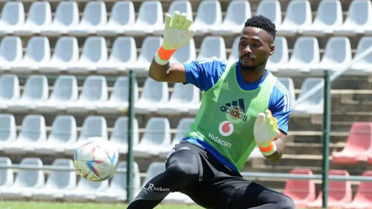 Orlando Pirates goalkeeper Sipho Chaine wins South African Premiership ...