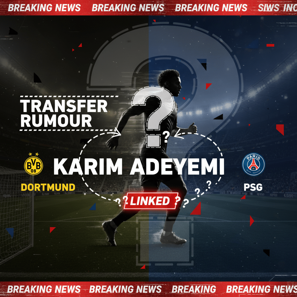PSG linked with Dortmund winger Karim Adeyemi in €50m summer move