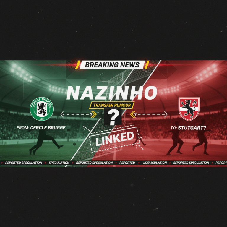 Nazinho: Stuttgart eye Cercle Brugge left-back in €5m move