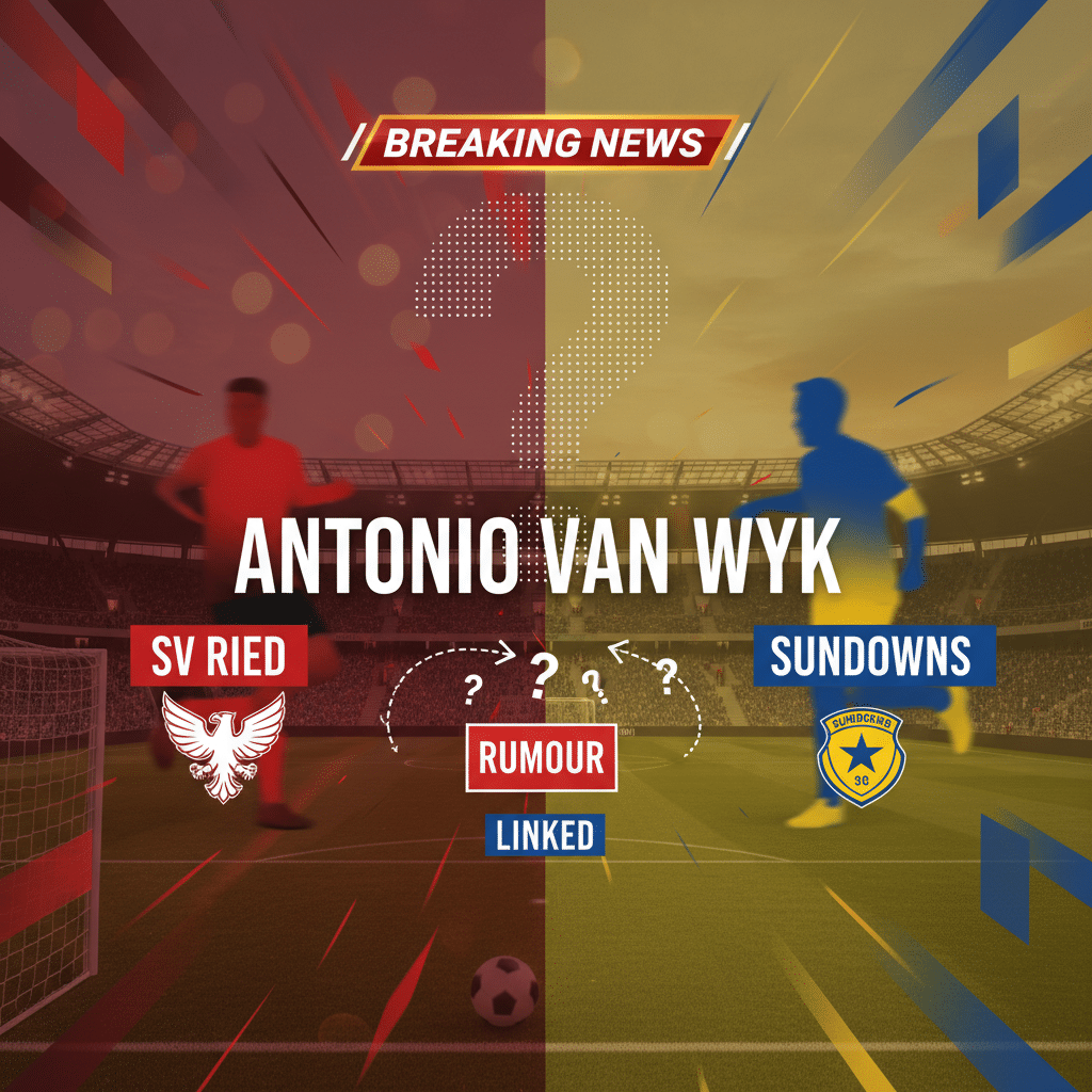 Antonio Van Wyk linked with Sundowns return as SV Ried future uncertain