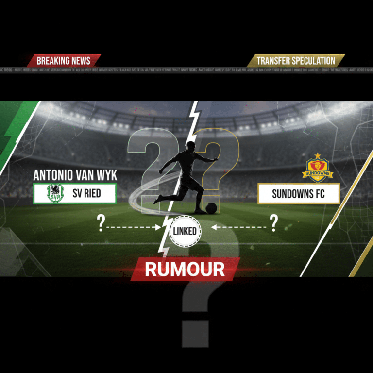 Antonio Van Wyk linked with Sundowns return from Austria