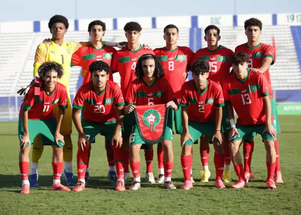 Morocco announce squad for 2026 U-17 AFCON