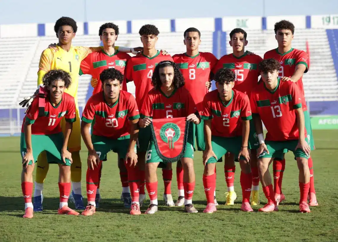 Morocco announce squad for 2026 U-17 AFCON
