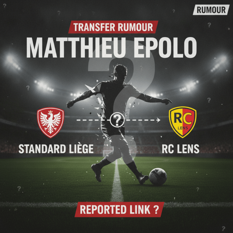 Matthieu Epolo: Lens eye move for DR Congo‑Belgium Standard Liège ...